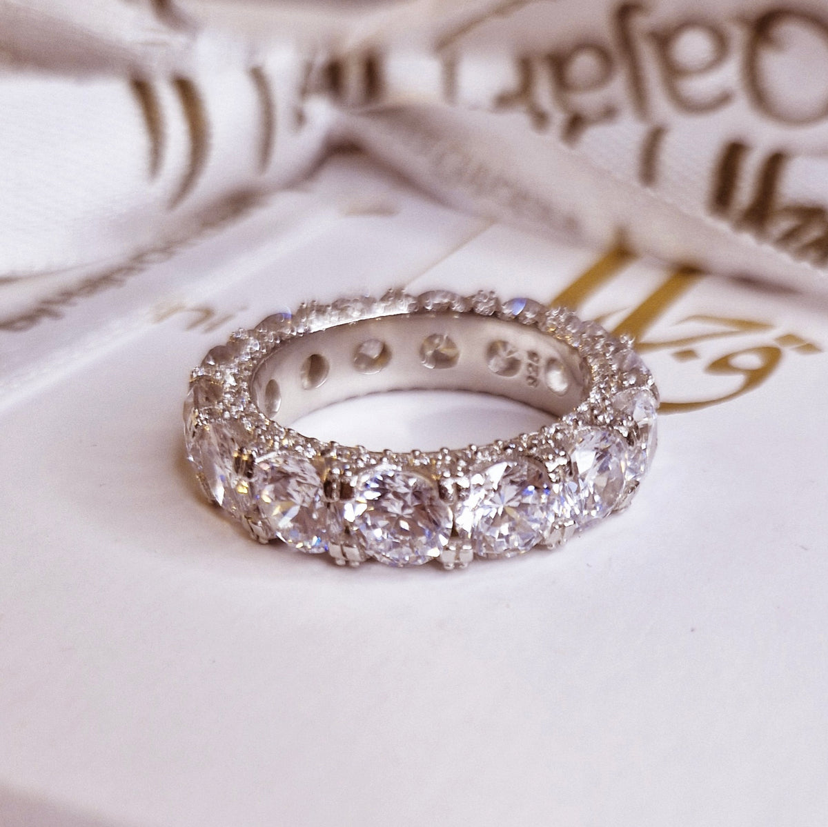 The Forever Eternity Band | Sterling Silver – Qajar Jewellery